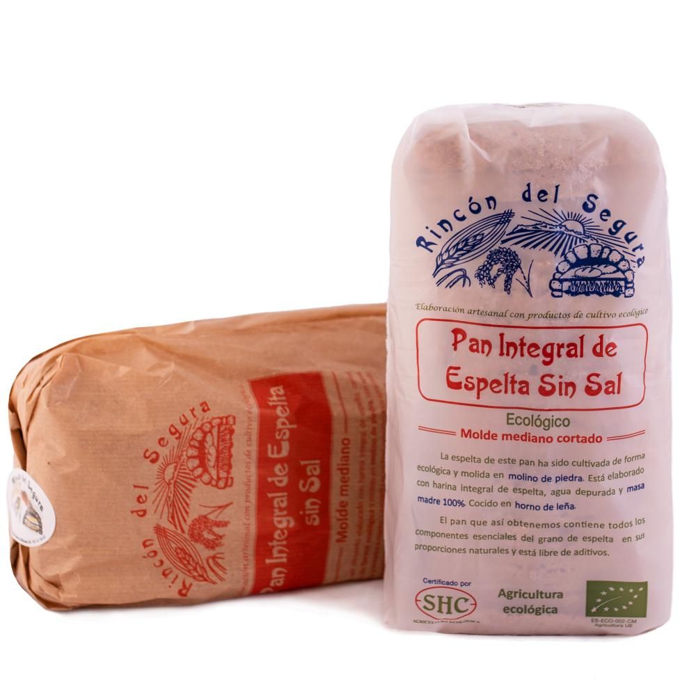 Pan Integral de Espelta sin Sal